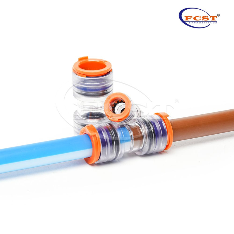 HDPE Microduct Push Fit Connector - Buy Micro Duct connector, 14/10mm ...