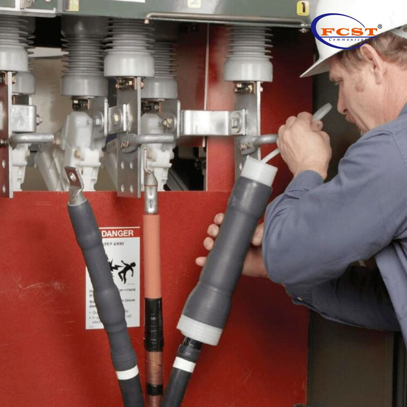 Waterproof Silicone Rubber Cold Shrink Tube With Sealing Mastic Factory ...