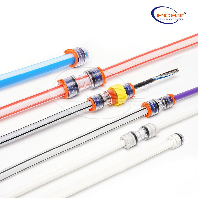 HDPE Microduct Push Fit Connector - Buy Micro Duct connector, 14/10mm Microduct Coupler, 15J ...