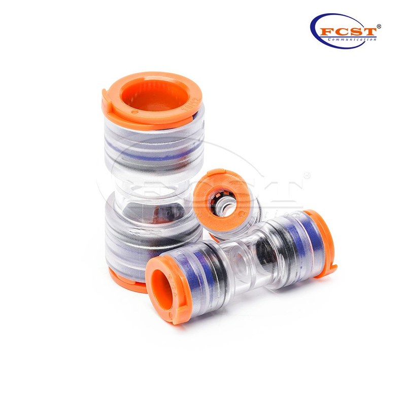 HDPE Microduct Push Fit Connector - Buy Micro Duct connector, 14/10mm ...